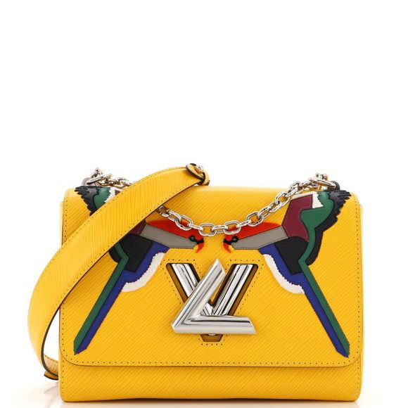 Louis Vuitton | Bags | Louis Vuitton Twist Handbag Bird Motif Epi ...